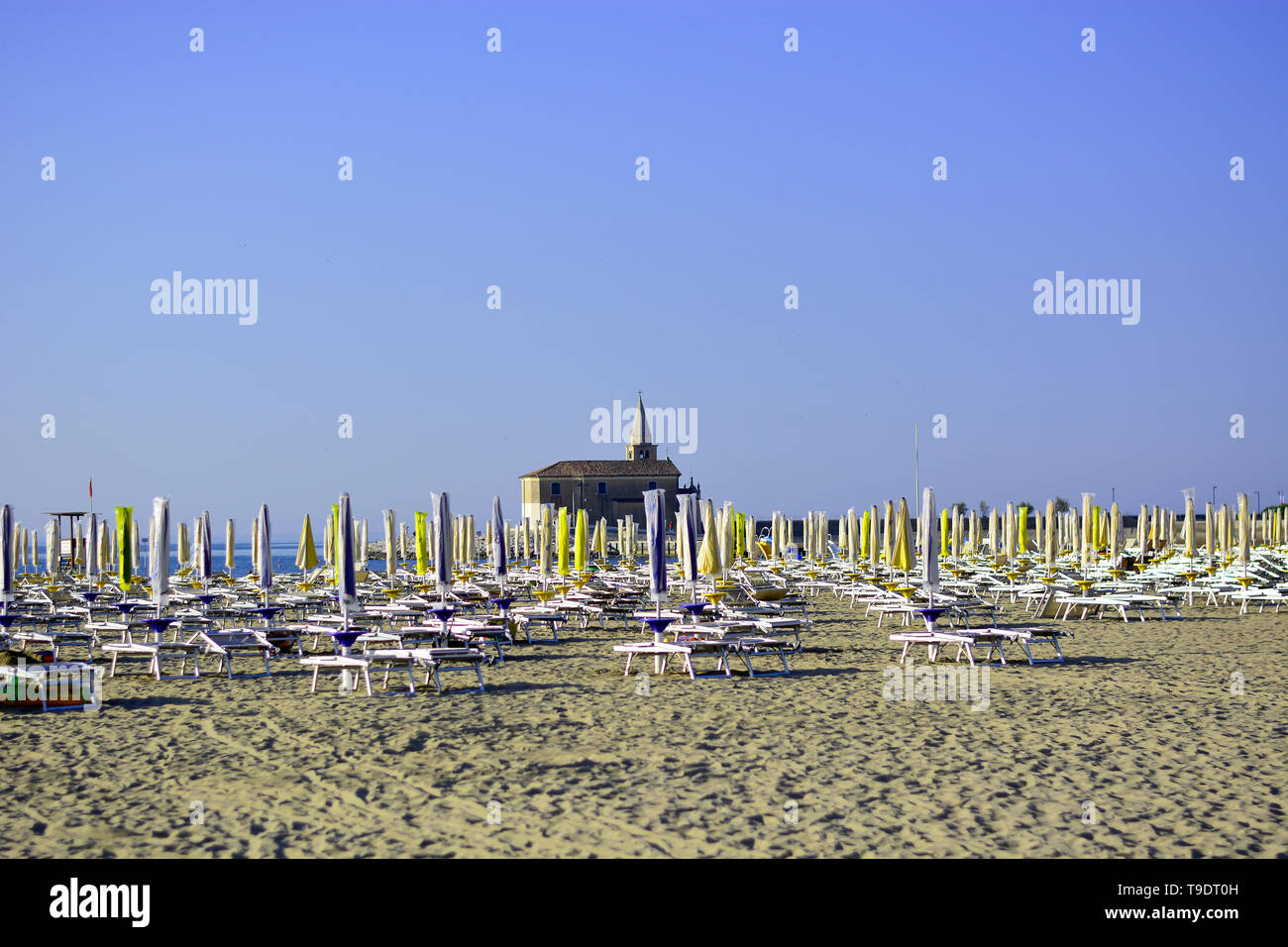 sea beaches of the beautiful Caorle, in Venice, Italy Stock Photo - Alamy