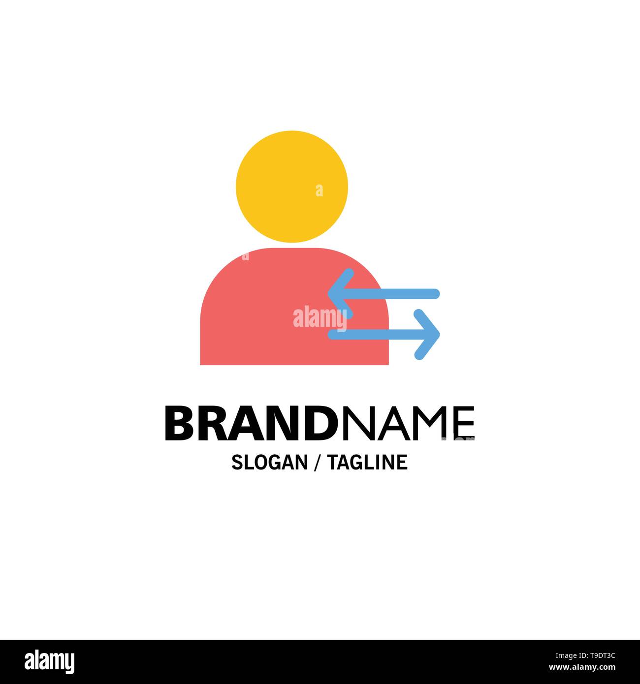 Turn left logo Stock Vector Images - Alamy