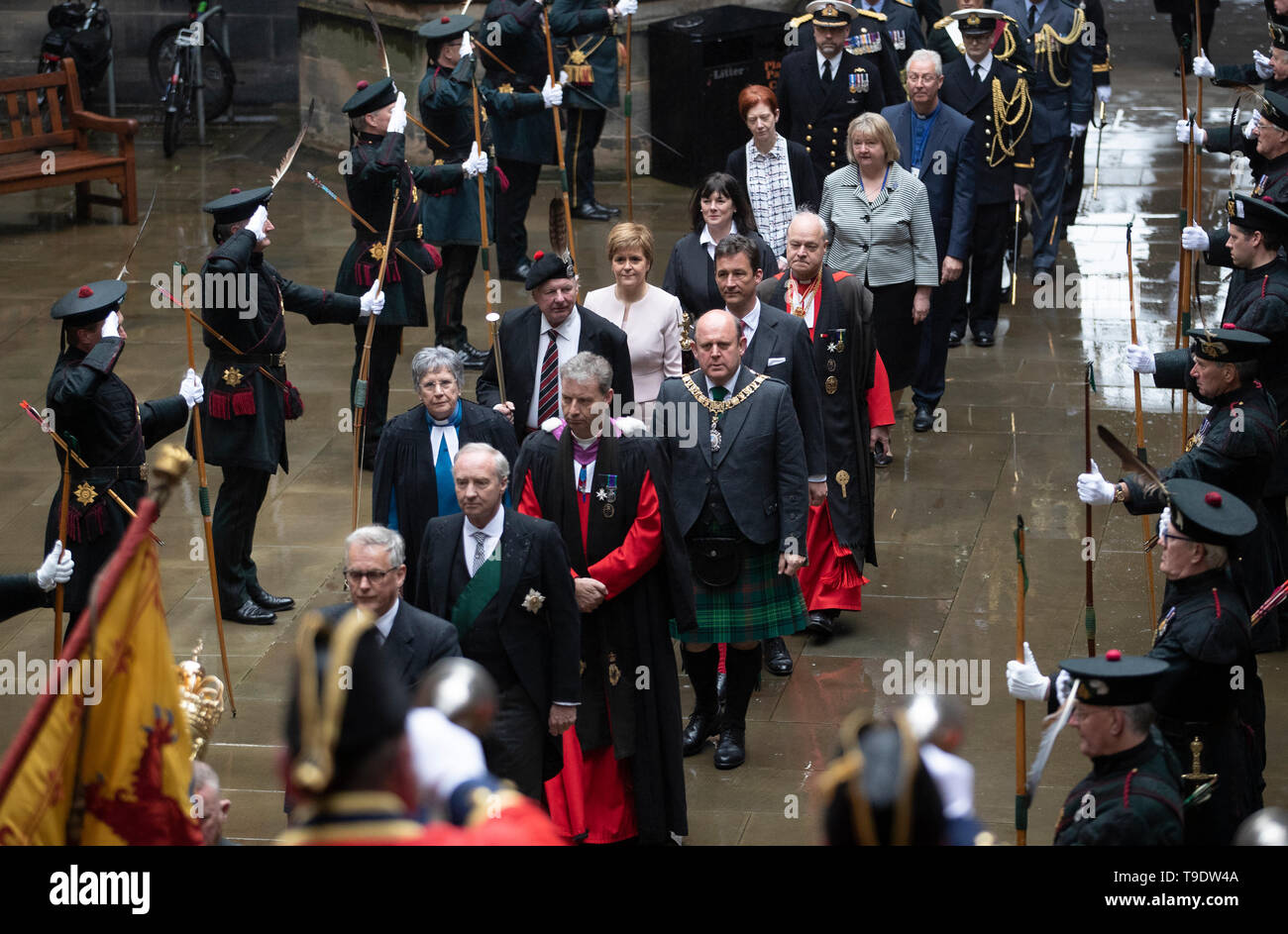 Opening general assembly church scotland in edinburgh hi-res stock ...