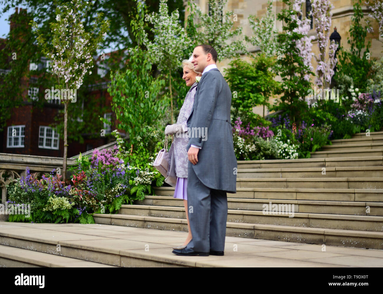 Princess Michael of Kent and Lord Frederick Windsor arrive ahead of the ...