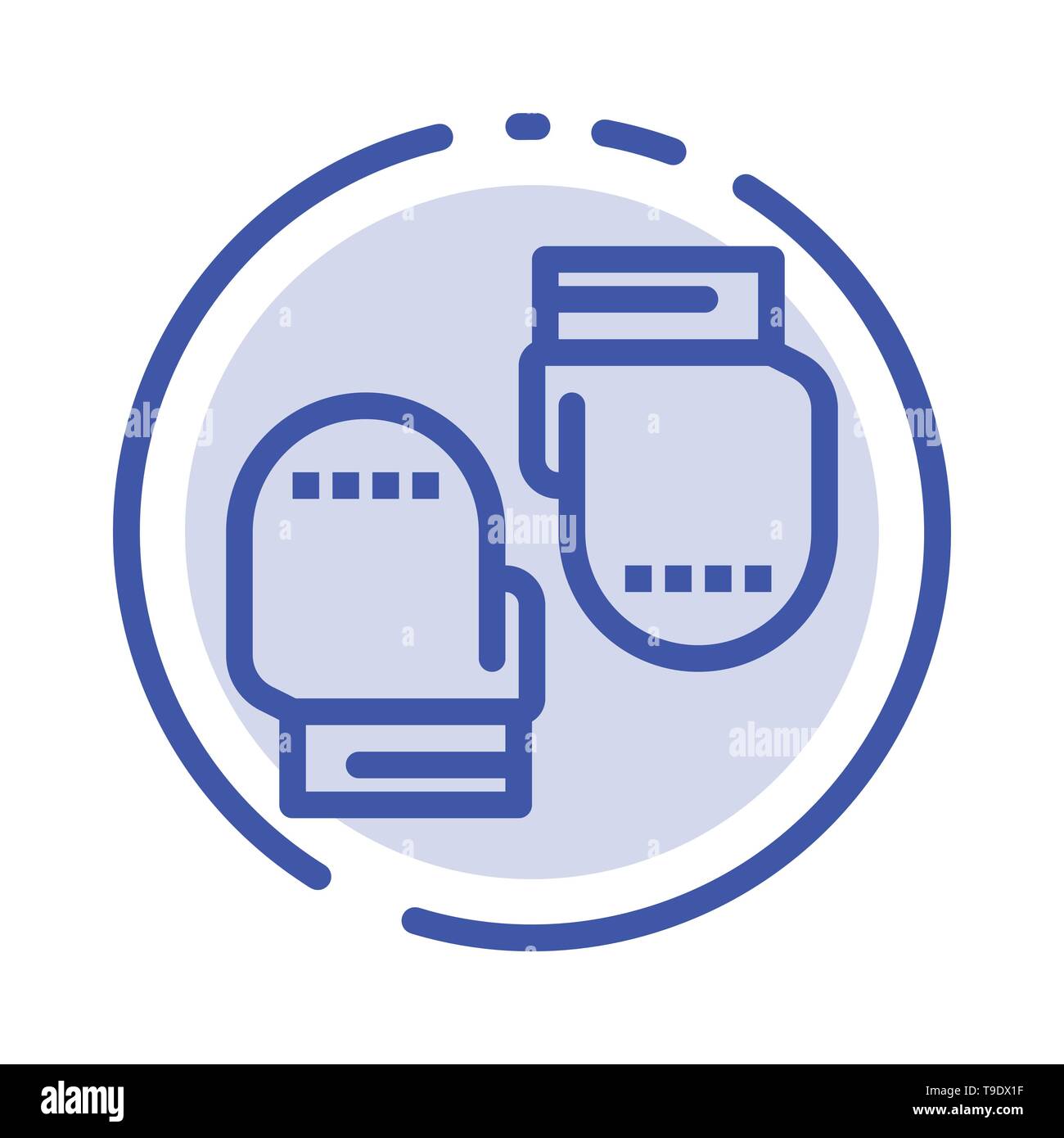 Kickboxing gloves Stock Vector Images - Alamy