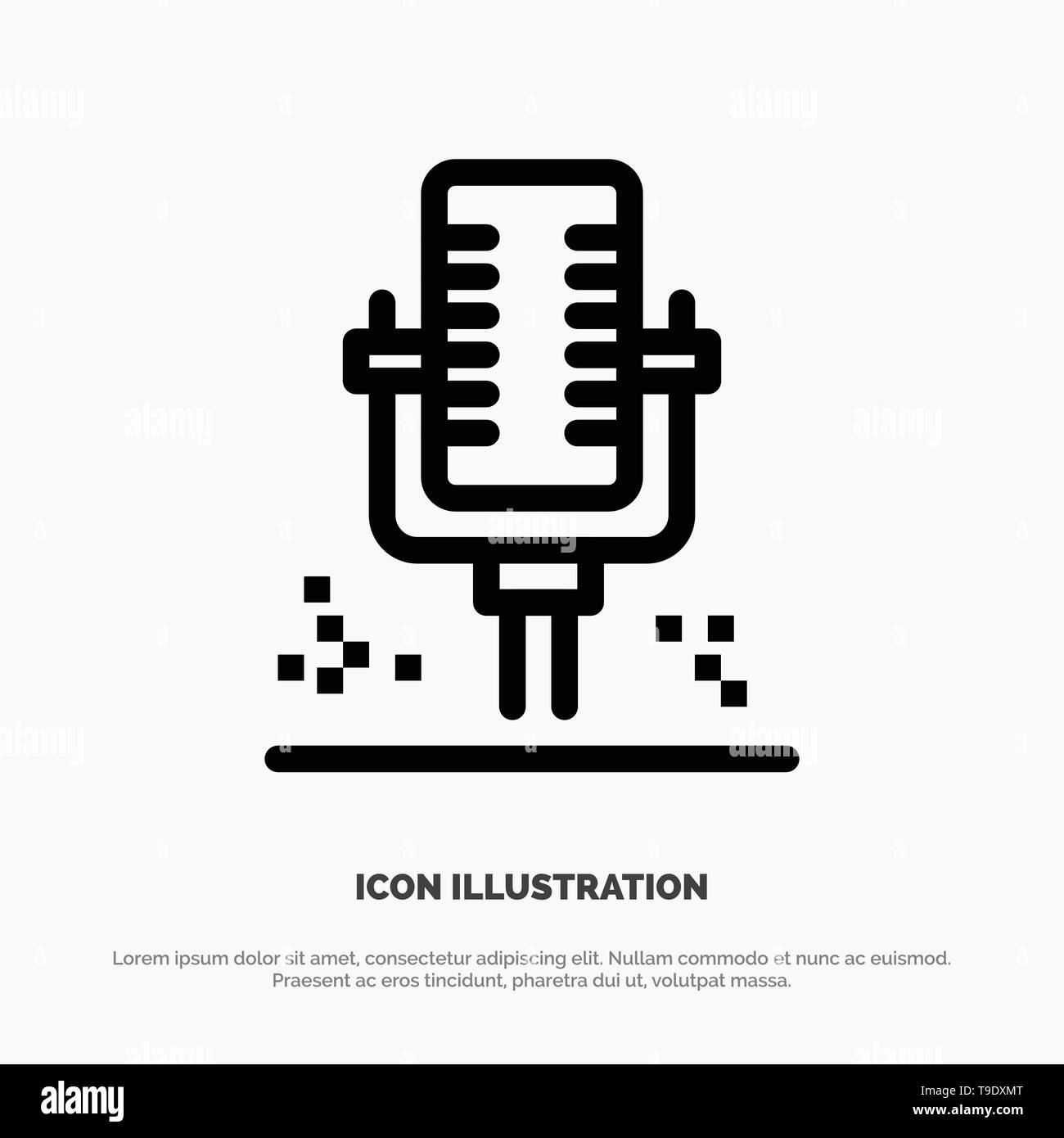 Band recording Stock Vector Images - Alamy