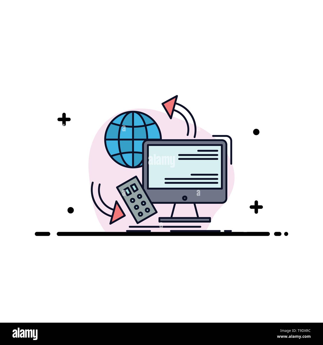 Combination safe hand Stock Vector Images - Alamy