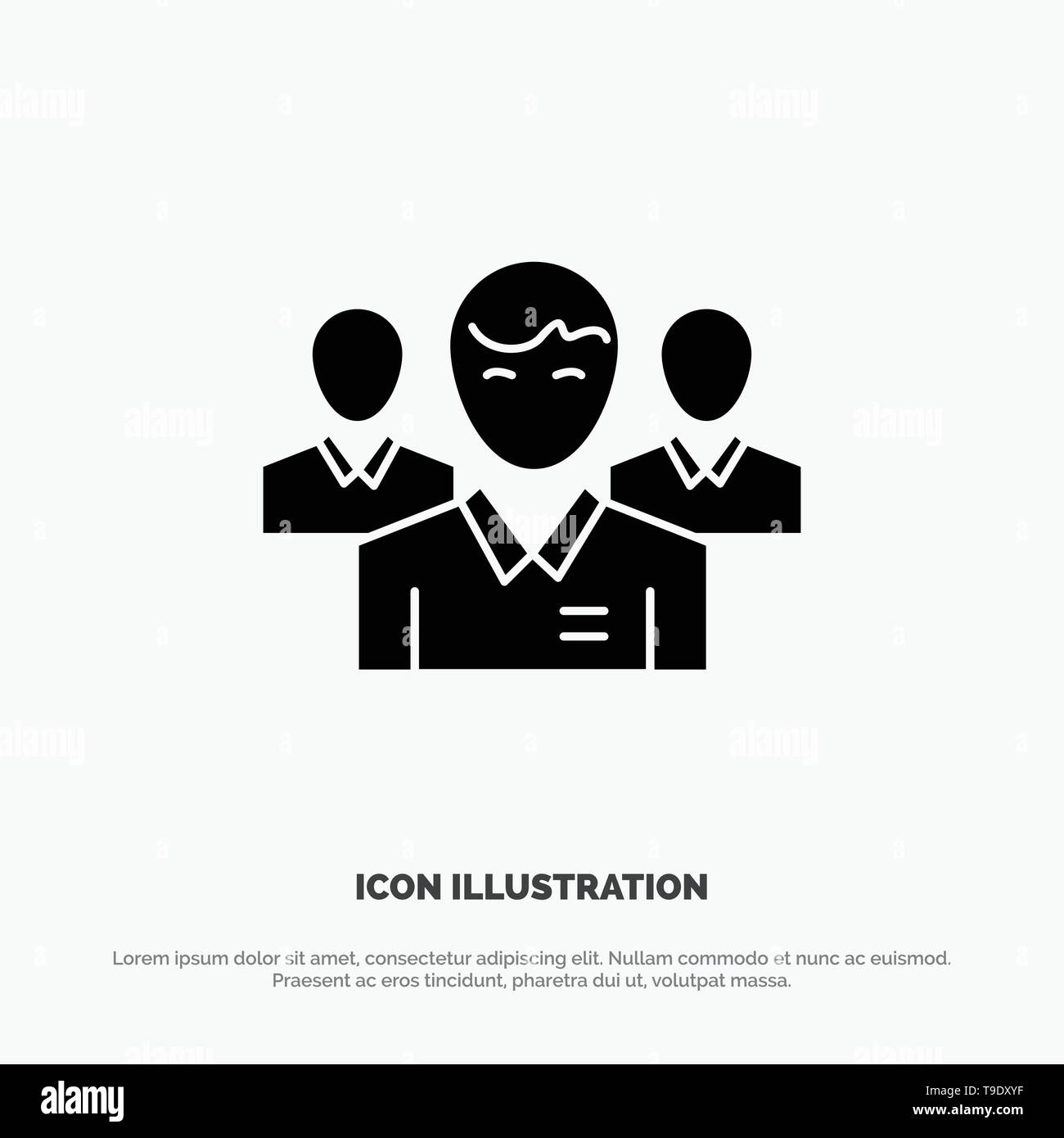 Team supervision Stock Vector Images - Alamy