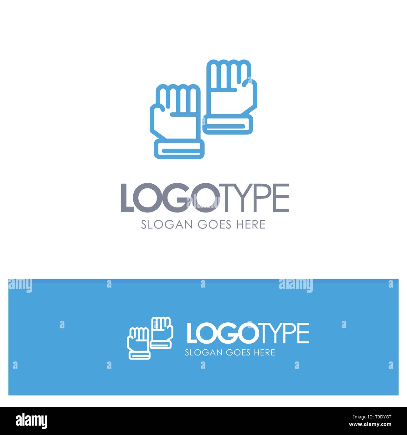 Mesh glove Stock Vector Images - Alamy