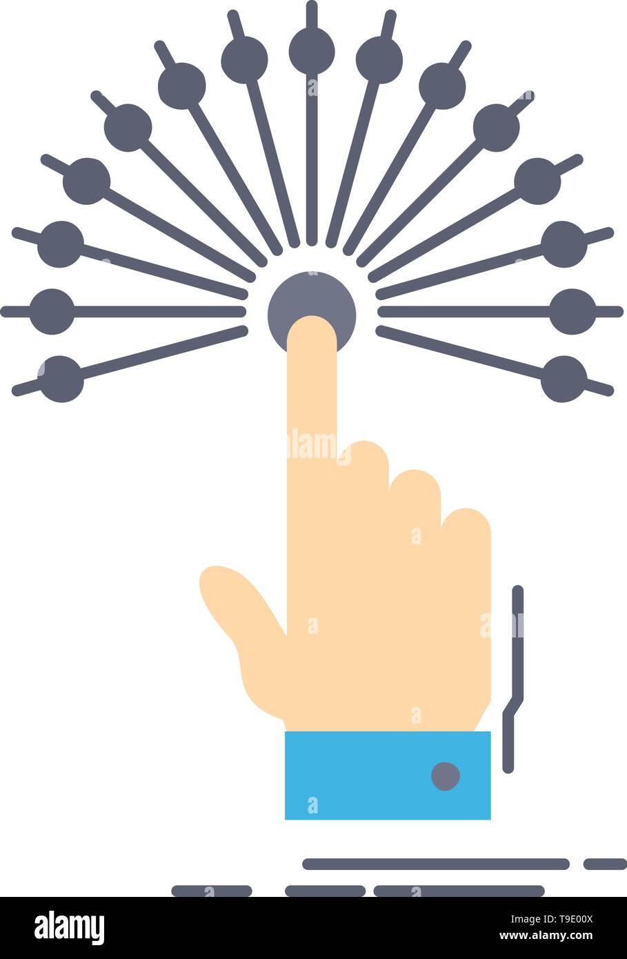 Reach your destination Stock Vector Images - Alamy