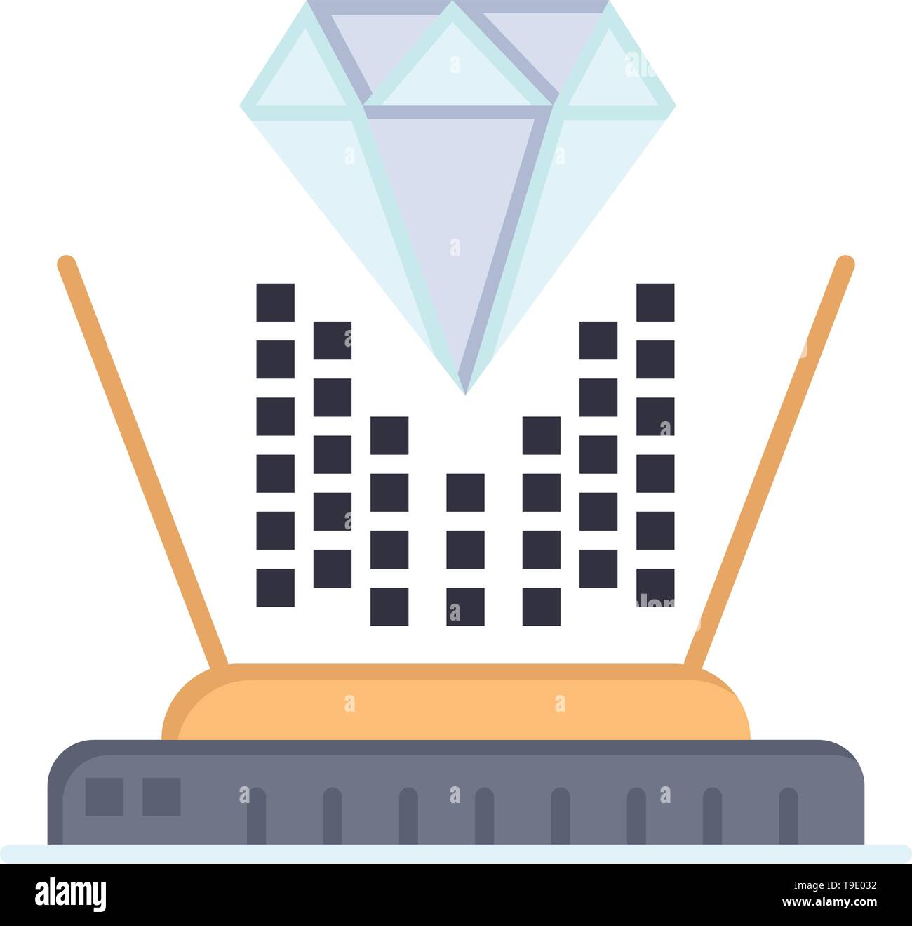 The diamond vision screen Stock Vector Images - Alamy