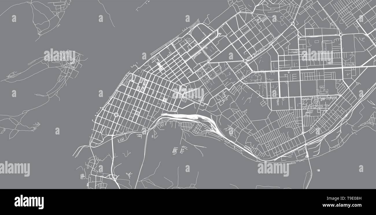 Samara vector map Stock Vector Images - Alamy