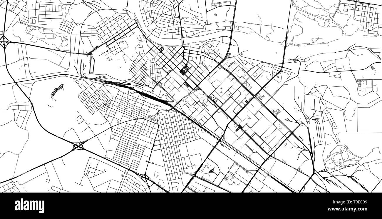 Map of tyumen hi-res stock photography and images - Alamy