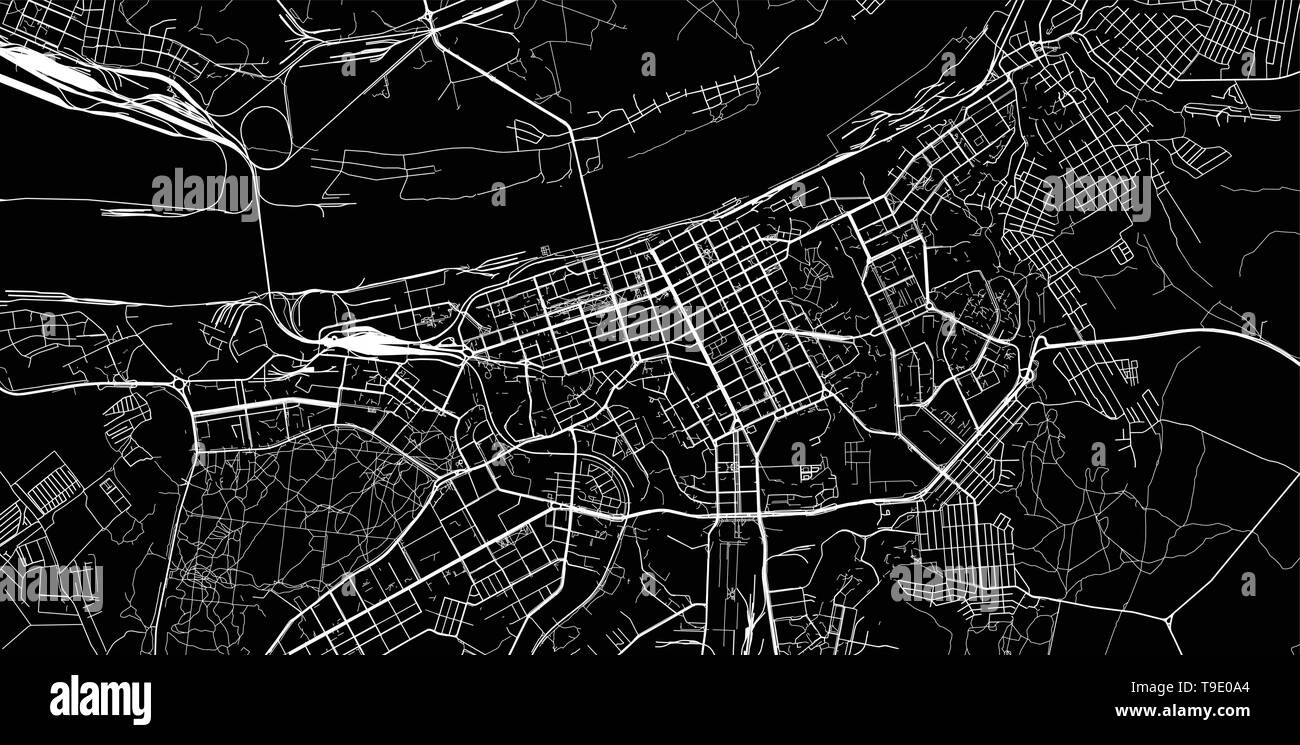 Urban vector city map of Perm, Russia Stock Vector Image & Art - Alamy