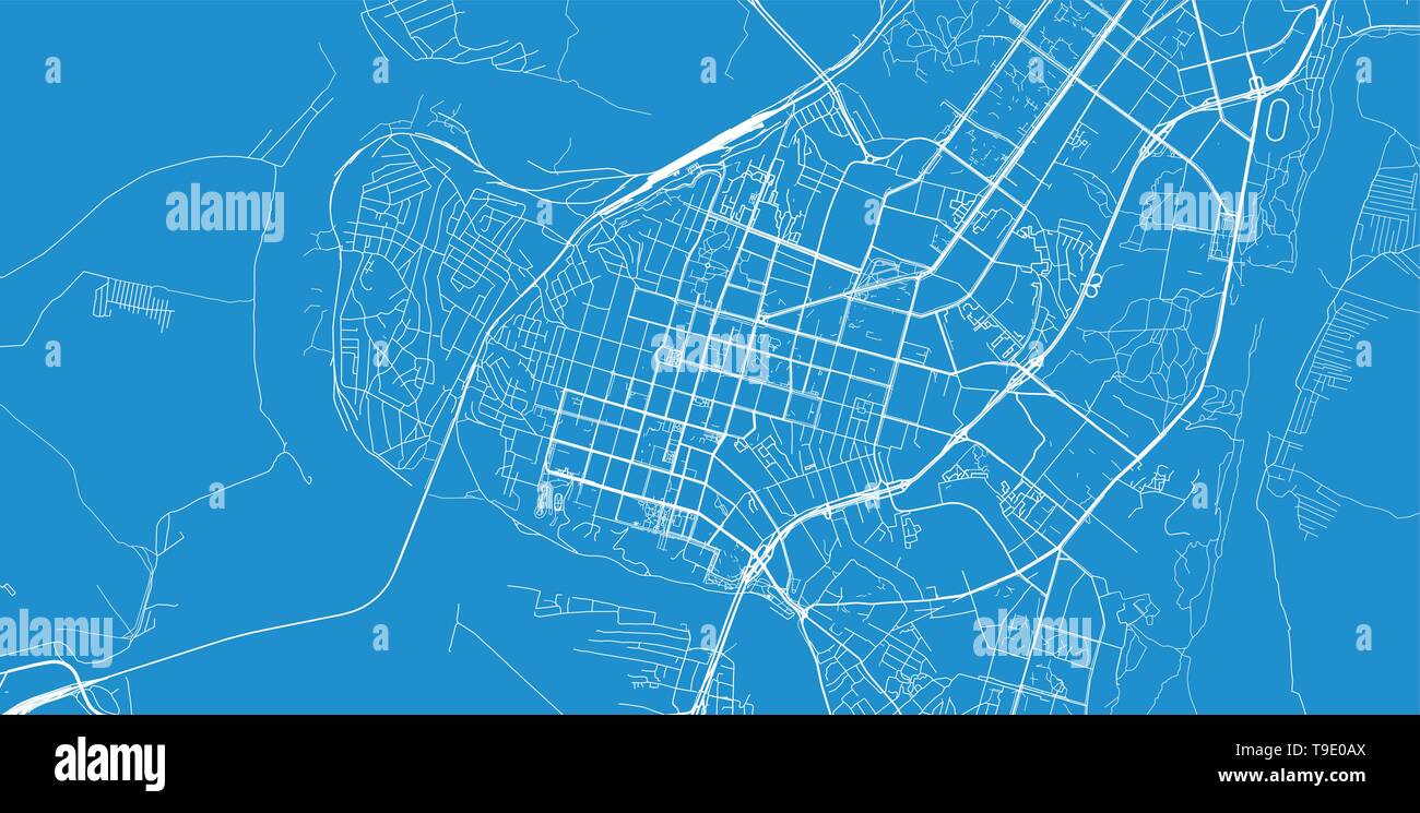 Ufa map hi-res stock photography and images - Alamy