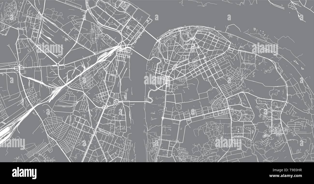 Novgorod vector map hi-res stock photography and images - Alamy