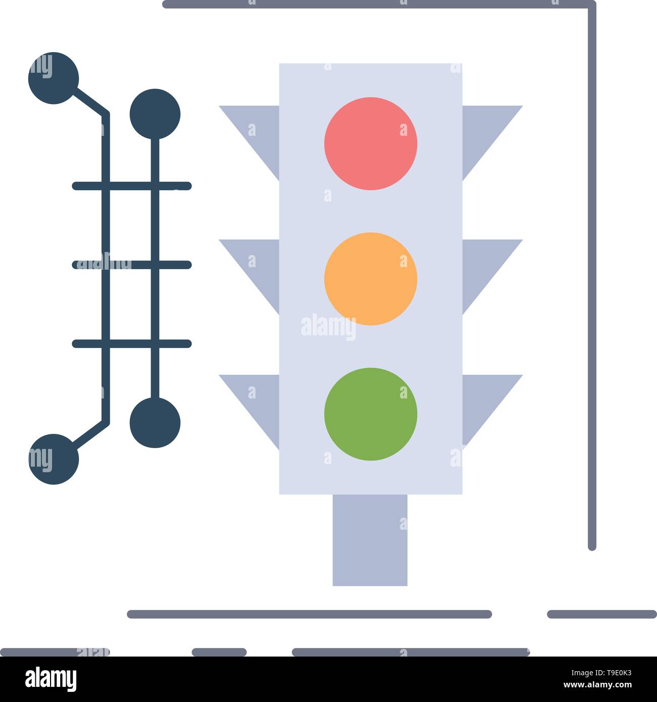 City traffic management digital hi-res stock photography and images - Alamy