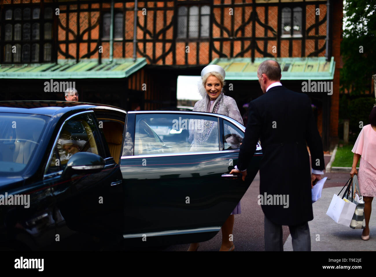 Princess Michael of Kent leaves after the wedding of Lady Gabriella ...