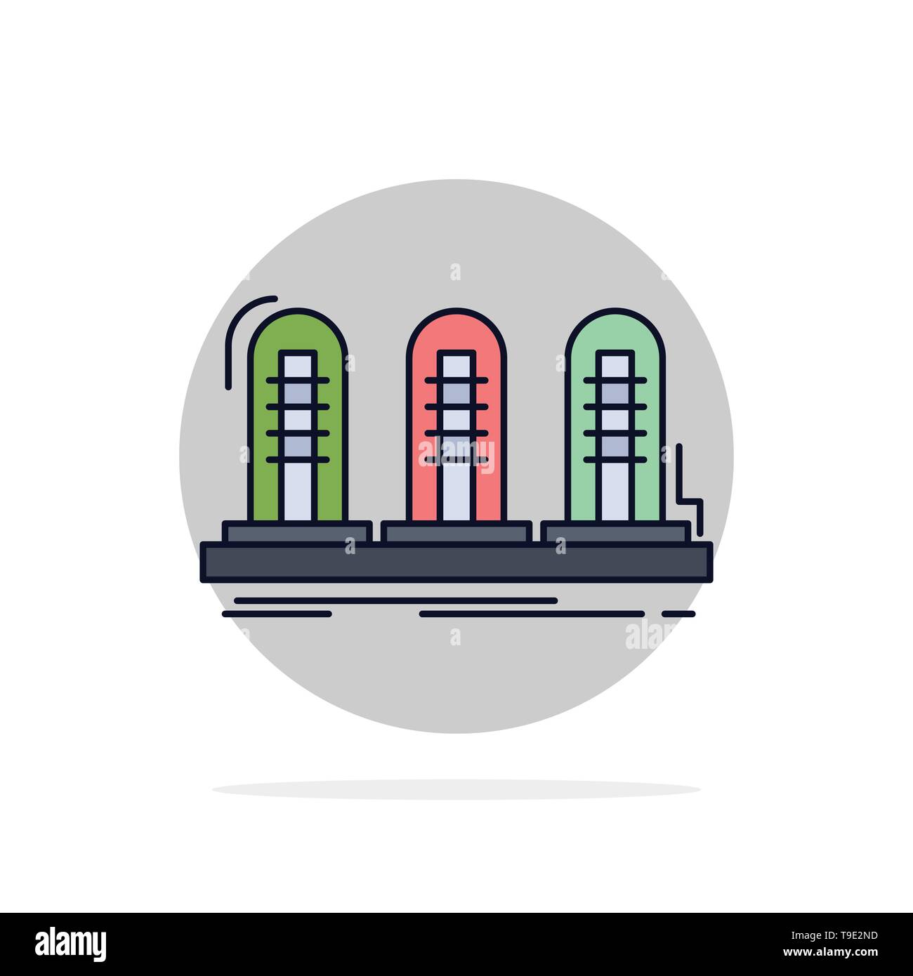 Vacuum tube amplifier Stock Vector Images - Alamy