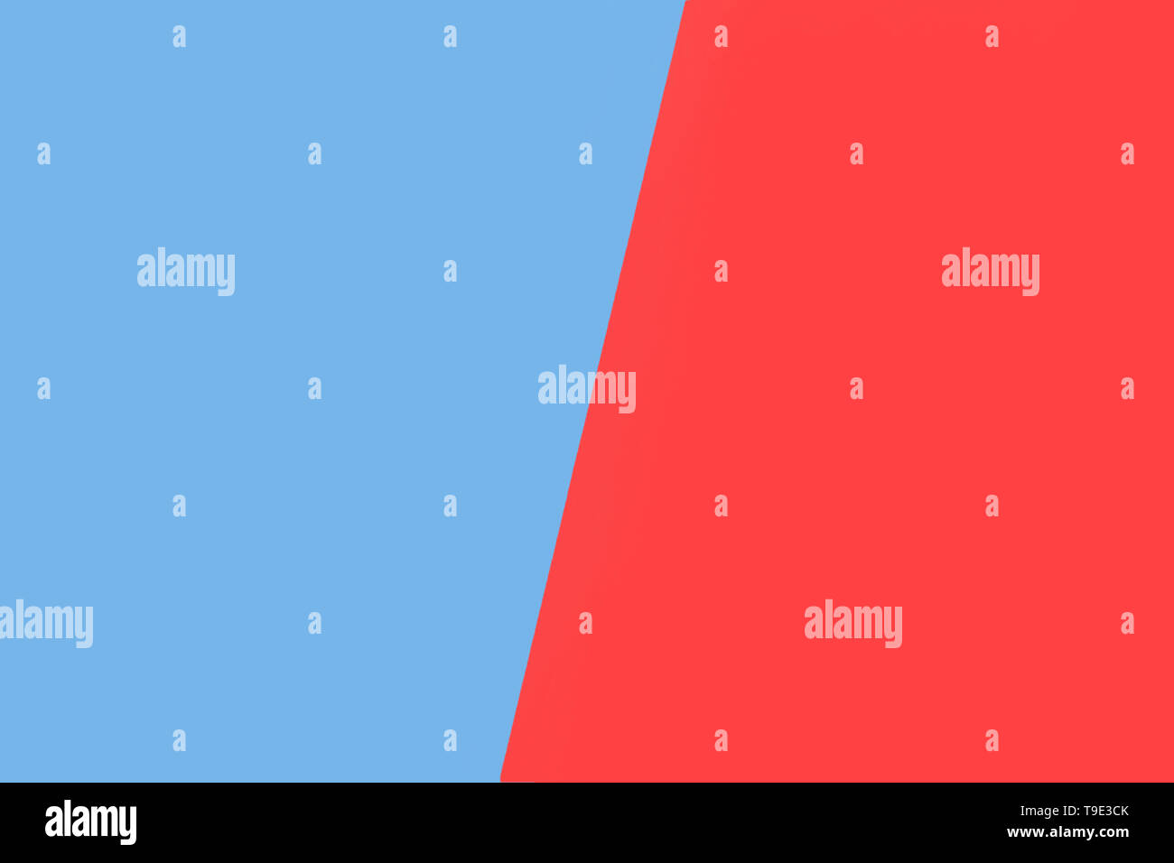 colorful paper background of two colors - blue and red Stock Photo - Alamy