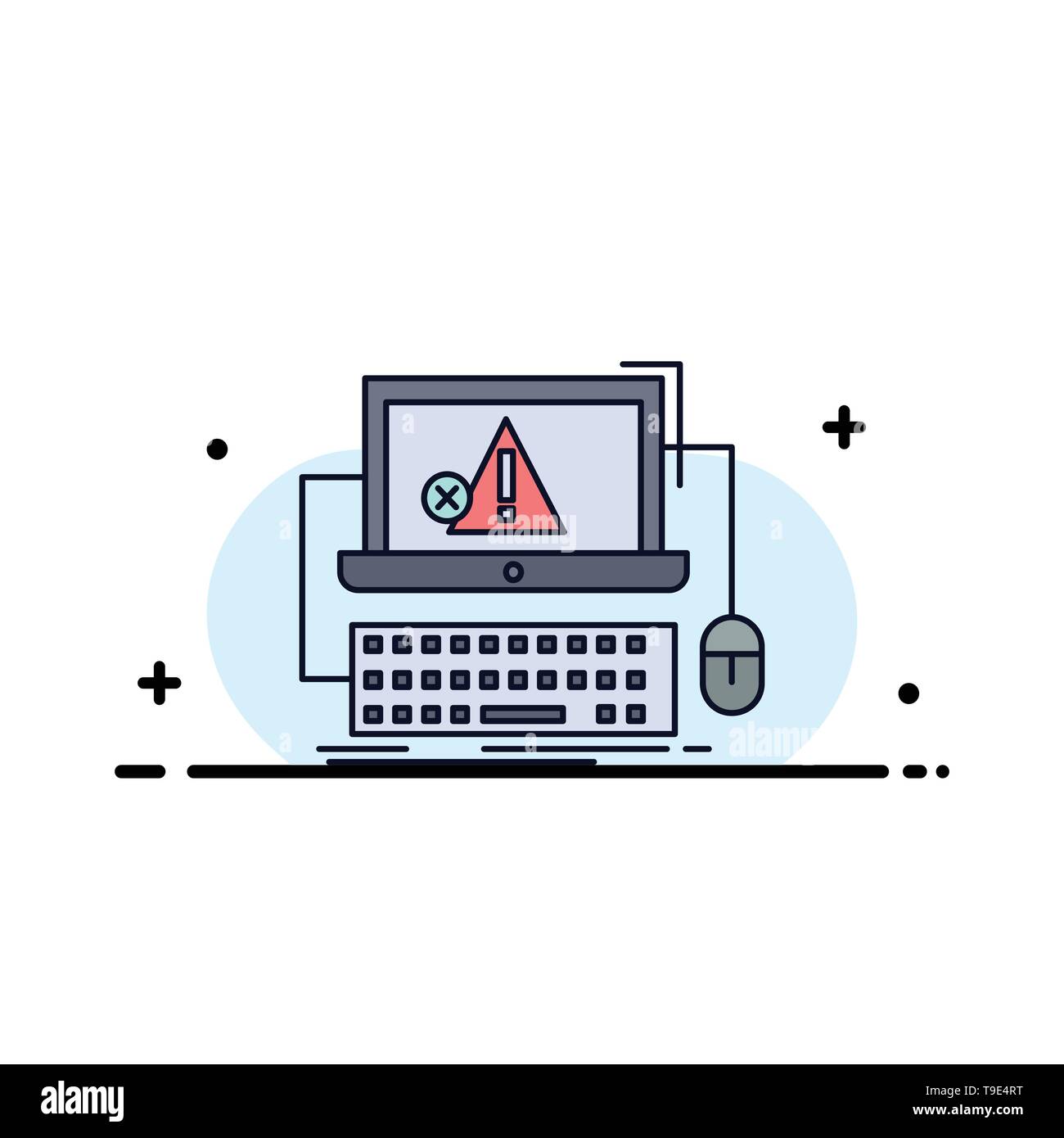 Connection to server interrupted Stock Vector Images - Alamy