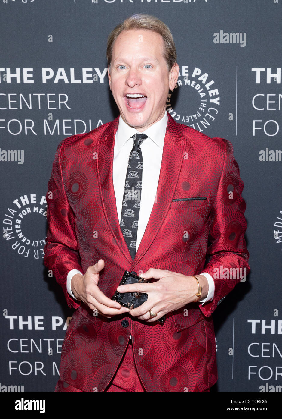 New York, NY - May 15, 2019: Carson Kressley attends The Paley Honors ...