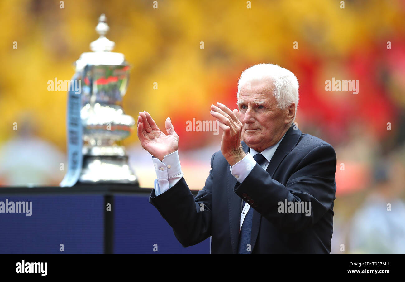 Tony Book during the FA Cup Final at Wembley Stadium, London Stock ...