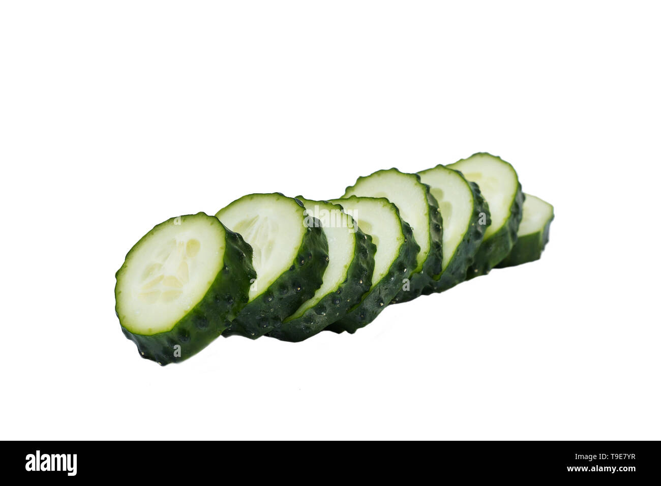 Four slices of cucumber hi-res stock photography and images - Alamy