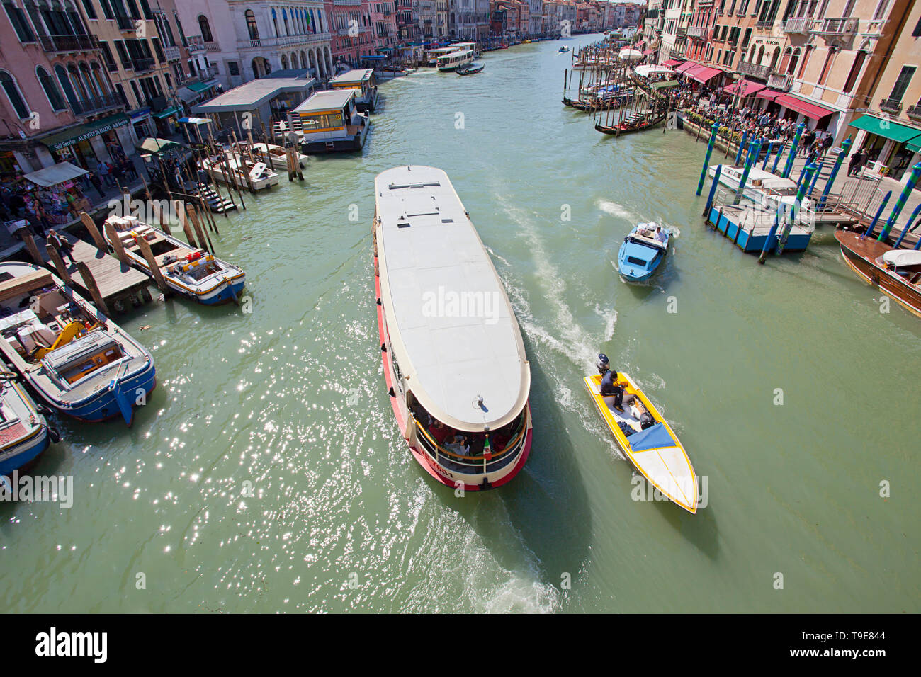 Big boats Venice, Italy Stock Photo - Alamy