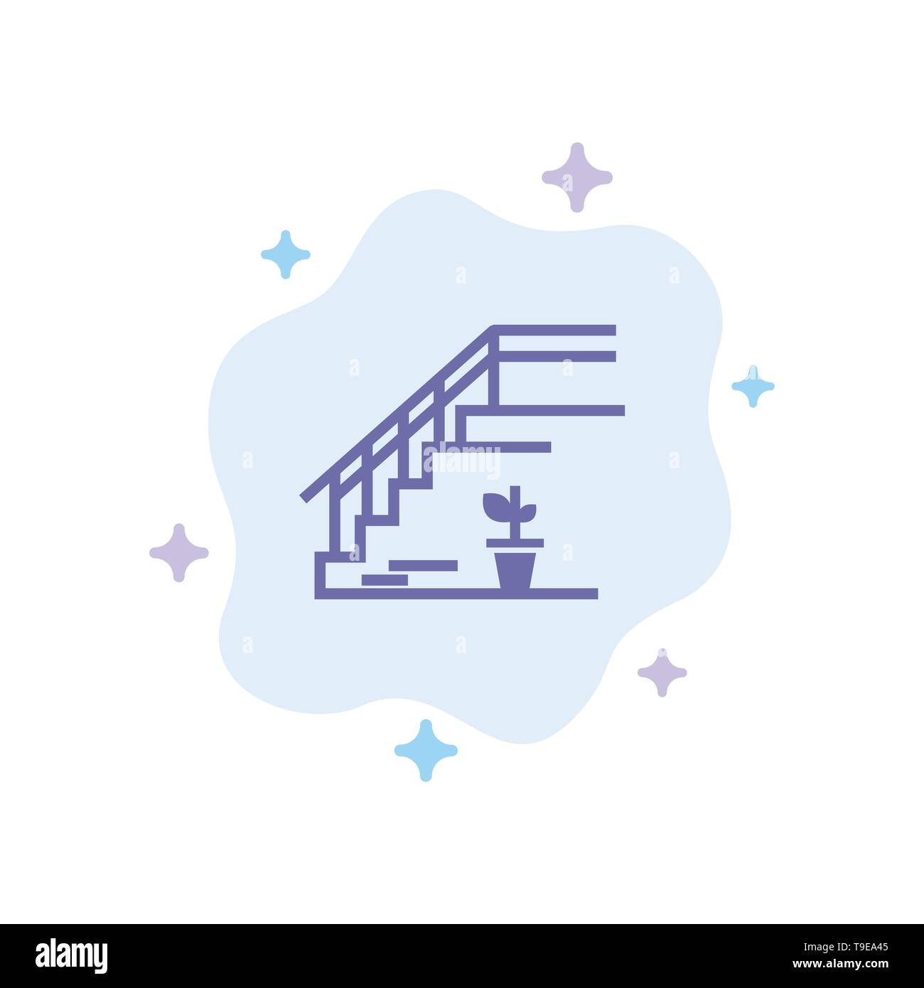 Stair Railing Stock Vector Images - Alamy
