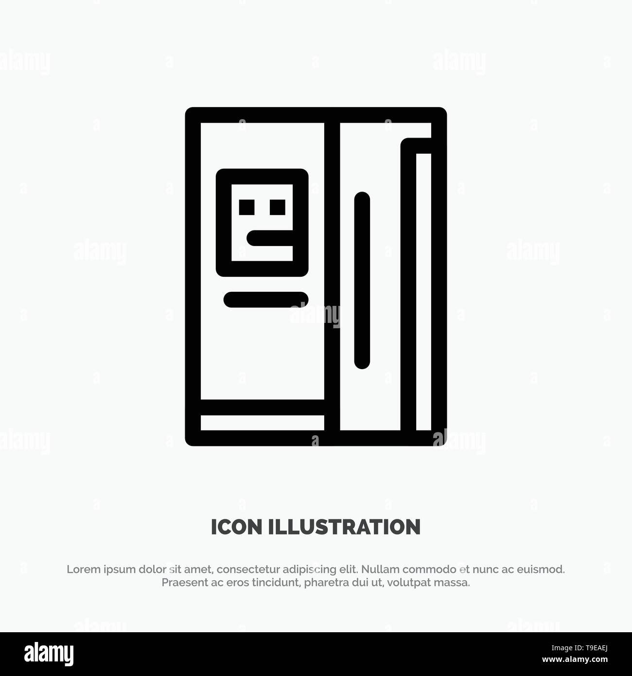 Domestic cooling Stock Vector Images - Alamy