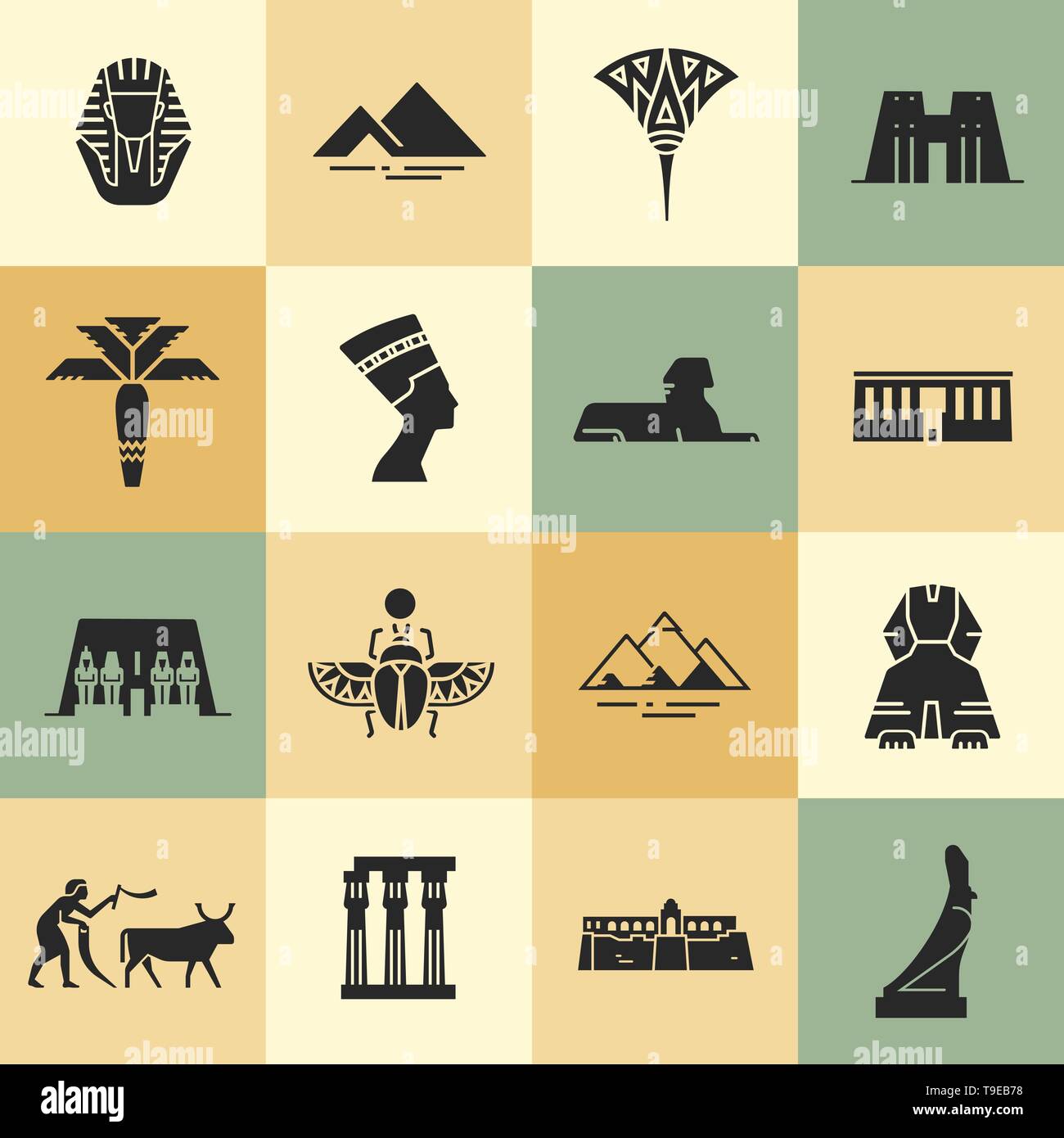 Egyptian symbols hi-res stock photography and images - Alamy