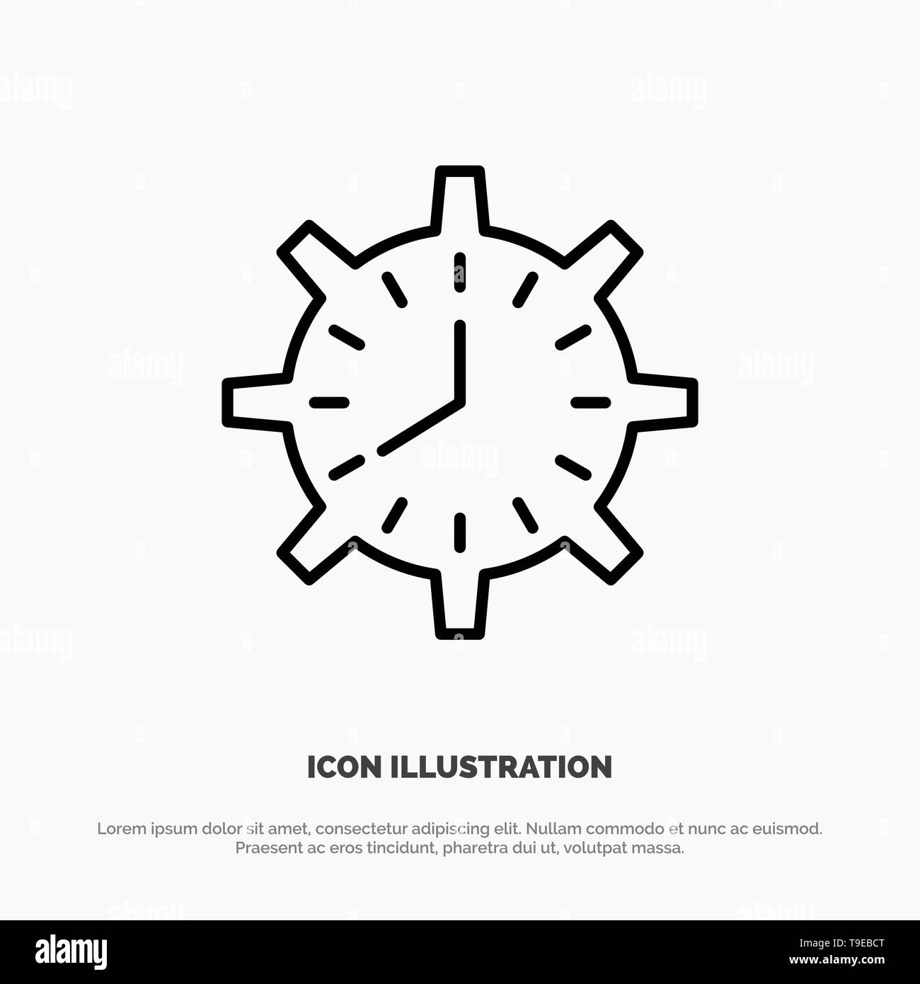 Day timing vector vectors hi-res stock photography and images - Alamy