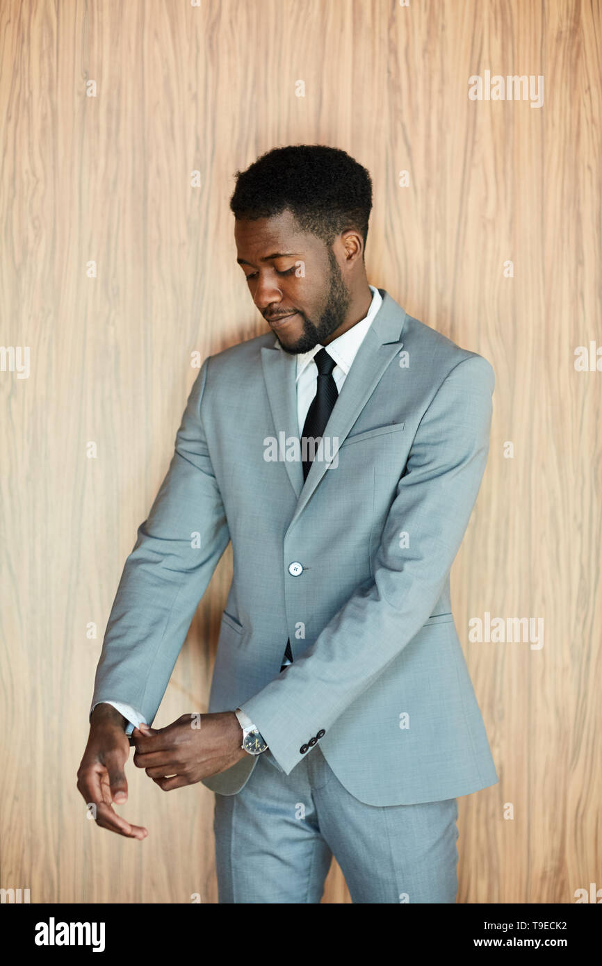 Employee in suit Stock Photo - Alamy