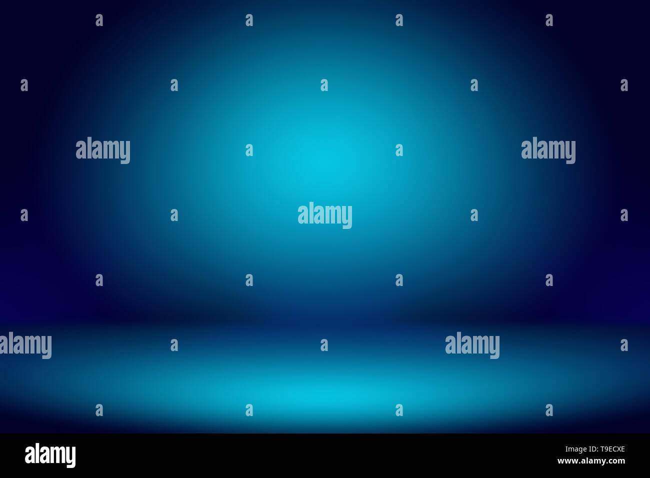 Abstract Luxury gradient Blue background. Smooth Dark blue with Black ...