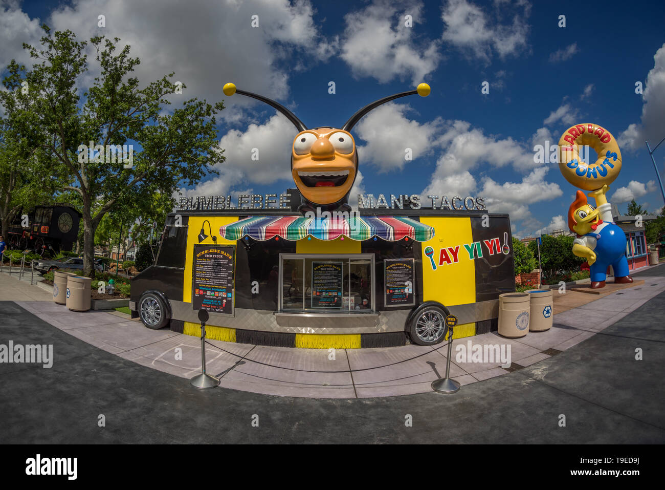 Orlando, Florida, USA - June 2015 : Universal Studios Theme Park, Food ...