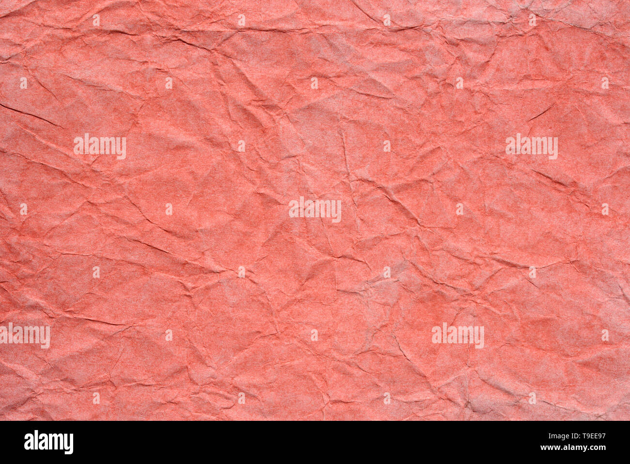 red color creased pastel paper background texture Stock Photo - Alamy