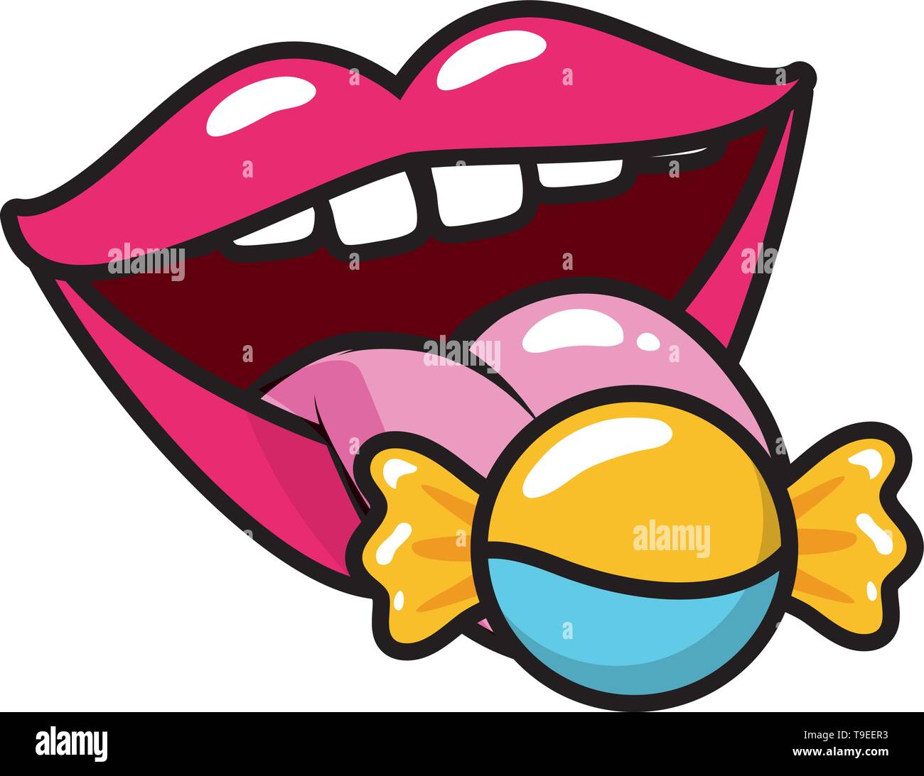 pop art elements Stock Vector Image & Art - Alamy