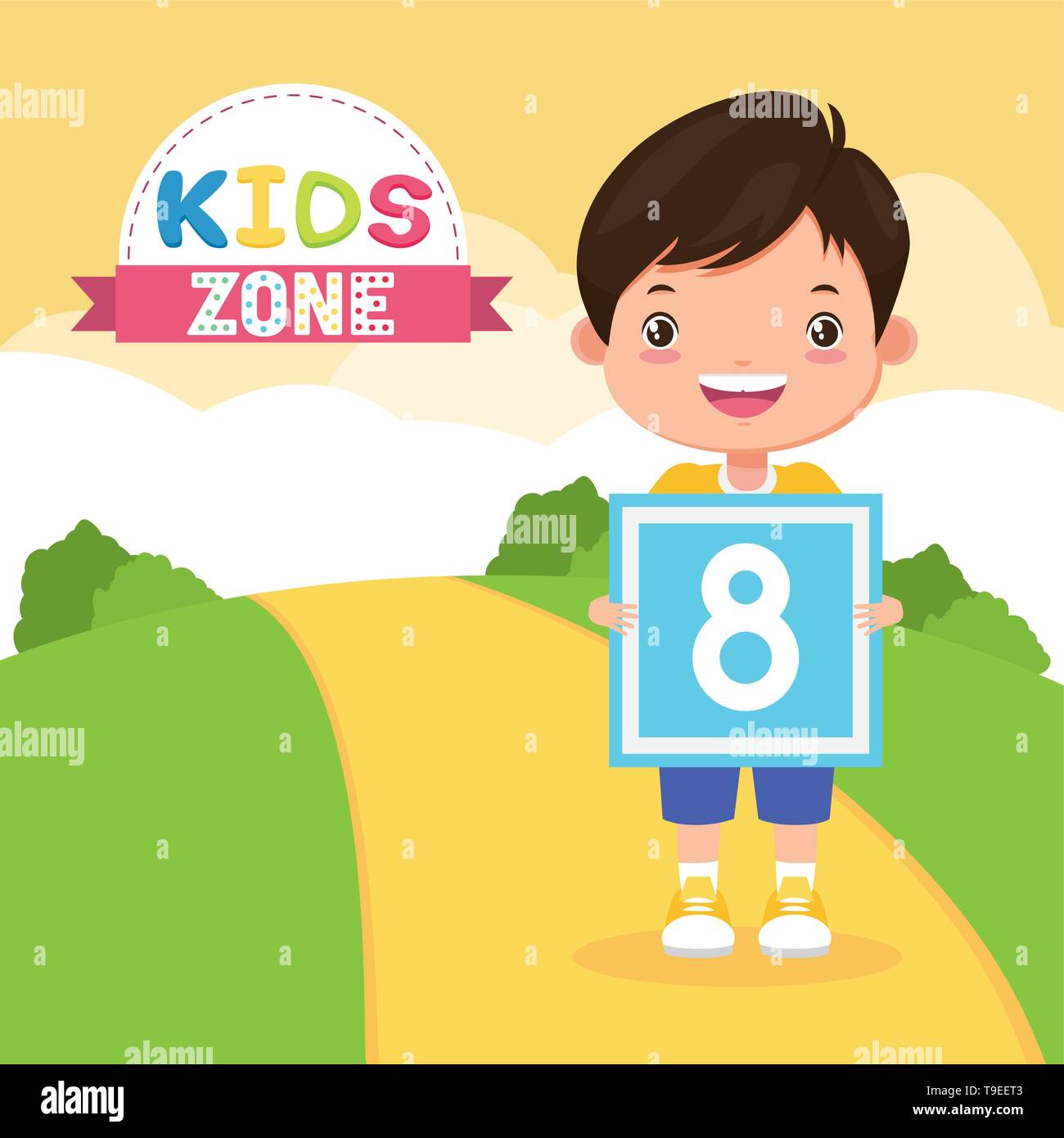 girl boy kids zone Stock Vector Image & Art - Alamy