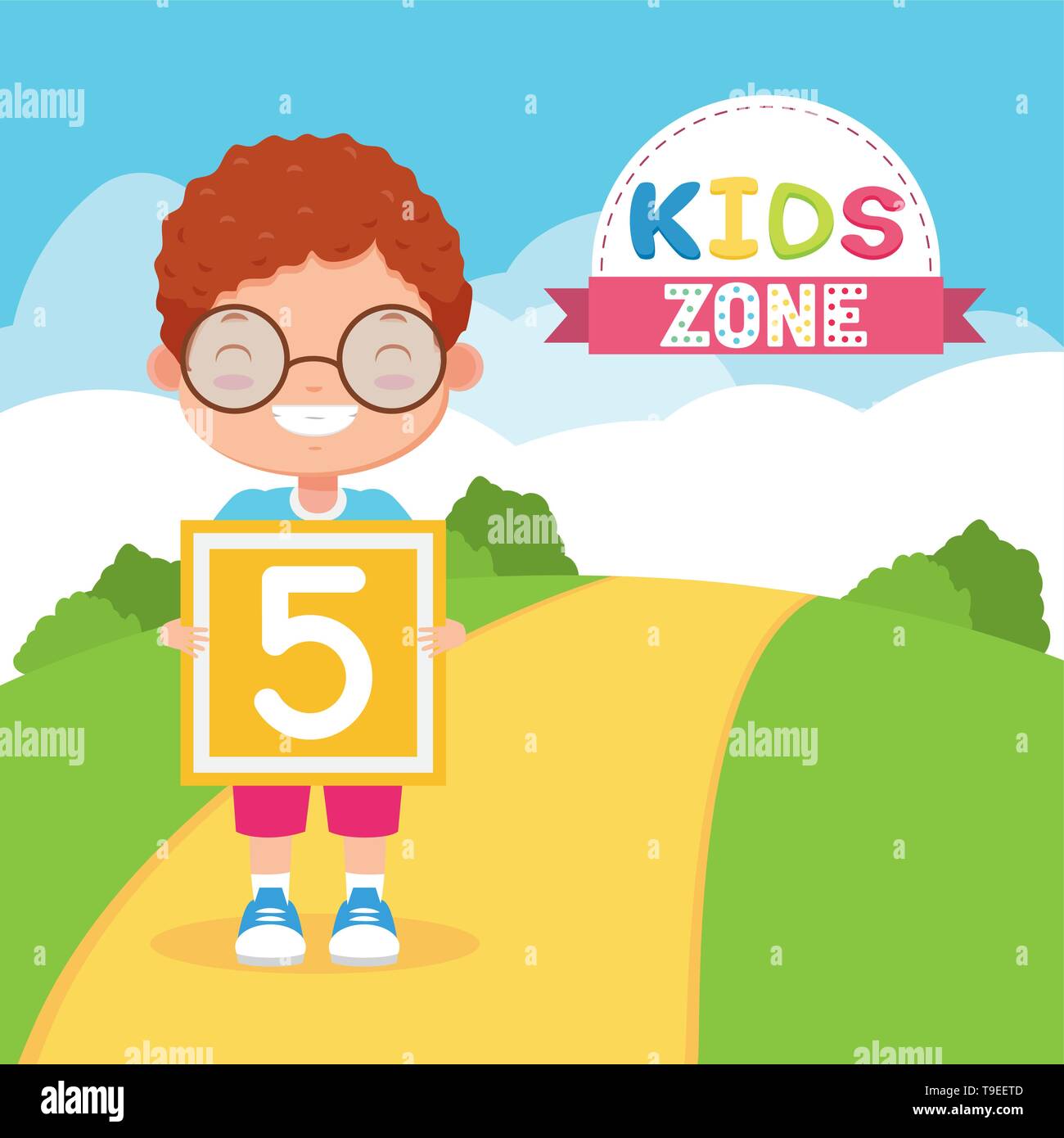 Numbers outside Stock Vector Images - Alamy