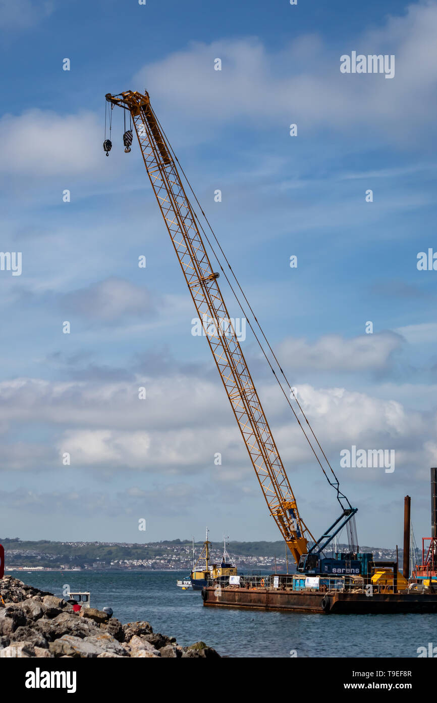 Drilling Foundations for the Construction of the New Shellfish Jetty at ...