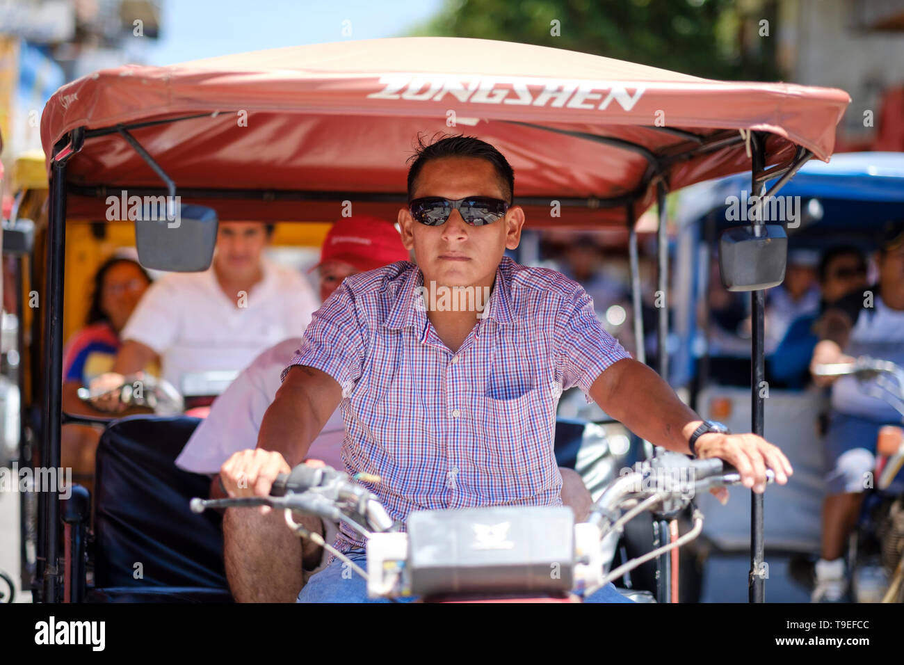 Peru peruvian city mototaxi hi-res stock photography and images - Alamy