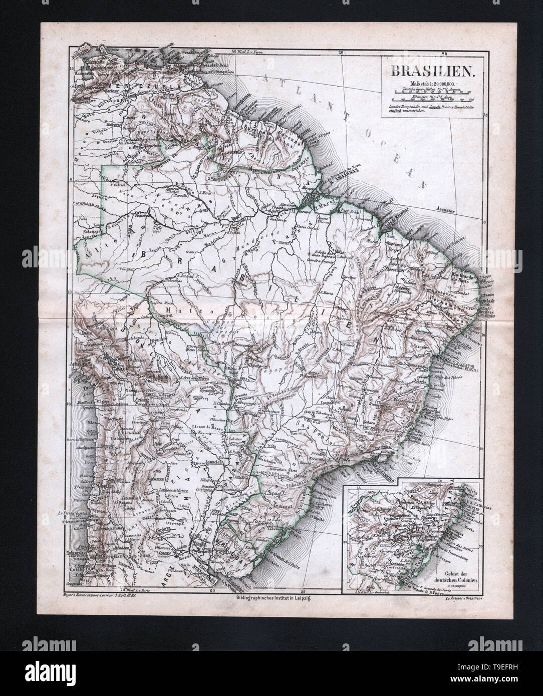 Historical brazil map hi-res stock photography and images - Alamy