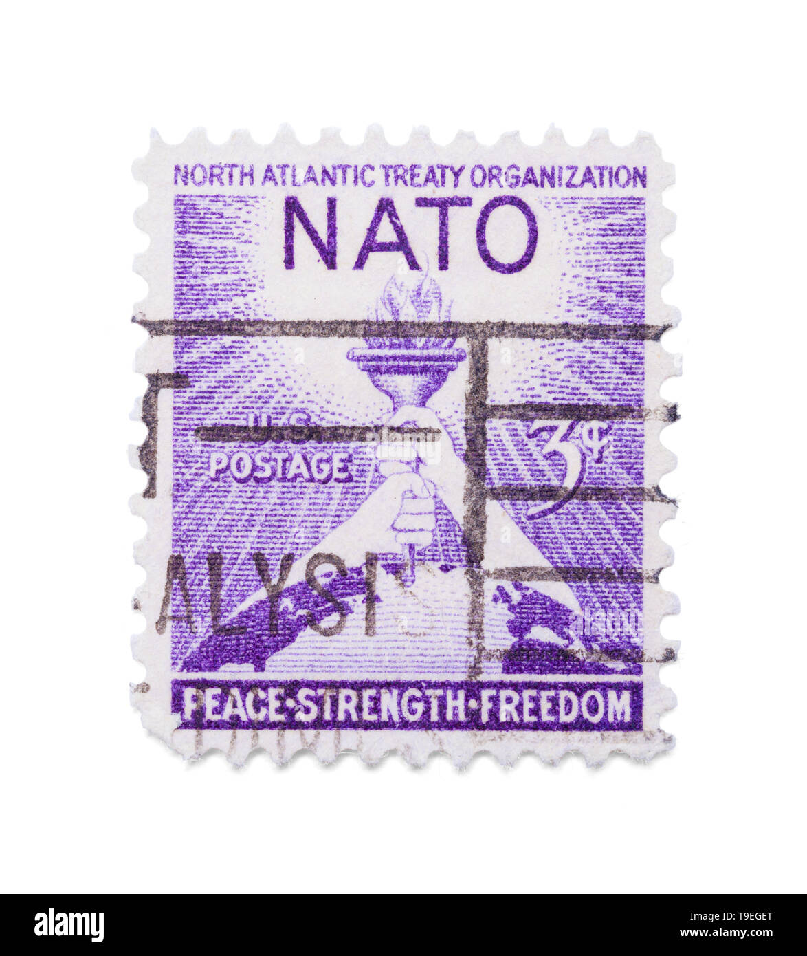 Postage stamp nato hi-res stock photography and images - Alamy