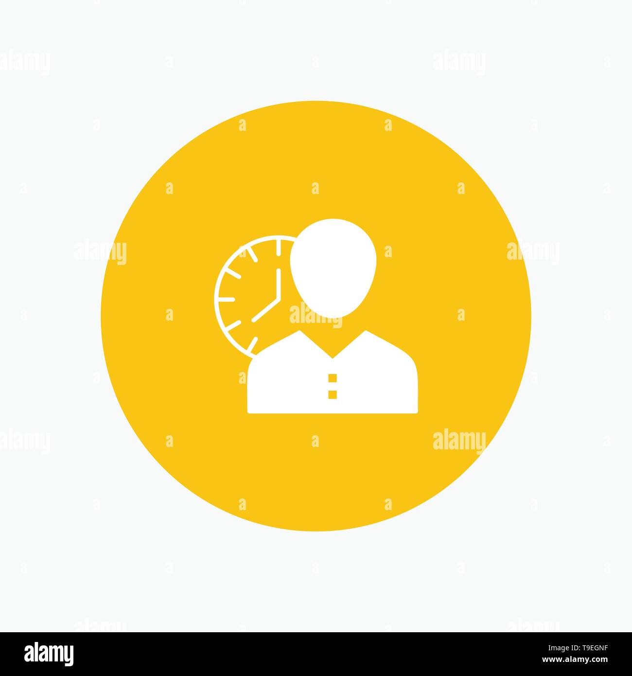 Clock, Hours, Man, Personal, Schedule, Time, Timing, User Stock Vector ... Clock, Hours, Man, Personal, Schedule, Time, Timing, User Stock Vector ...