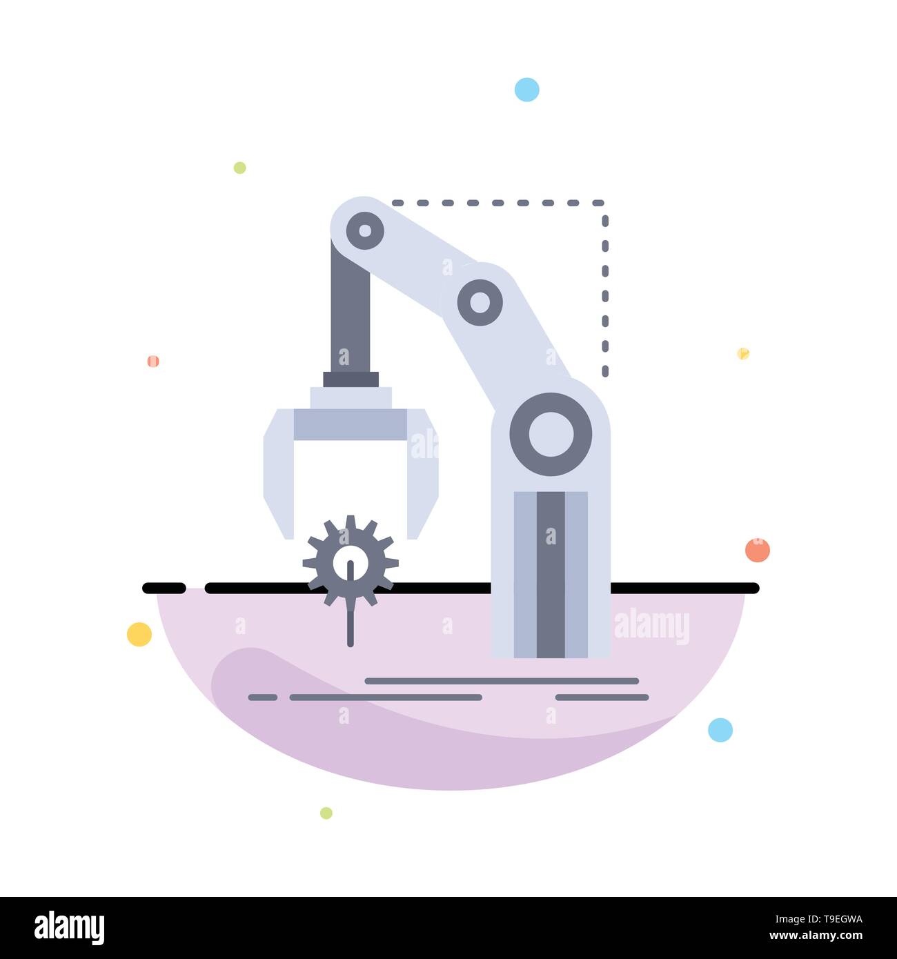 Operating conveyor Stock Vector Images - Alamy