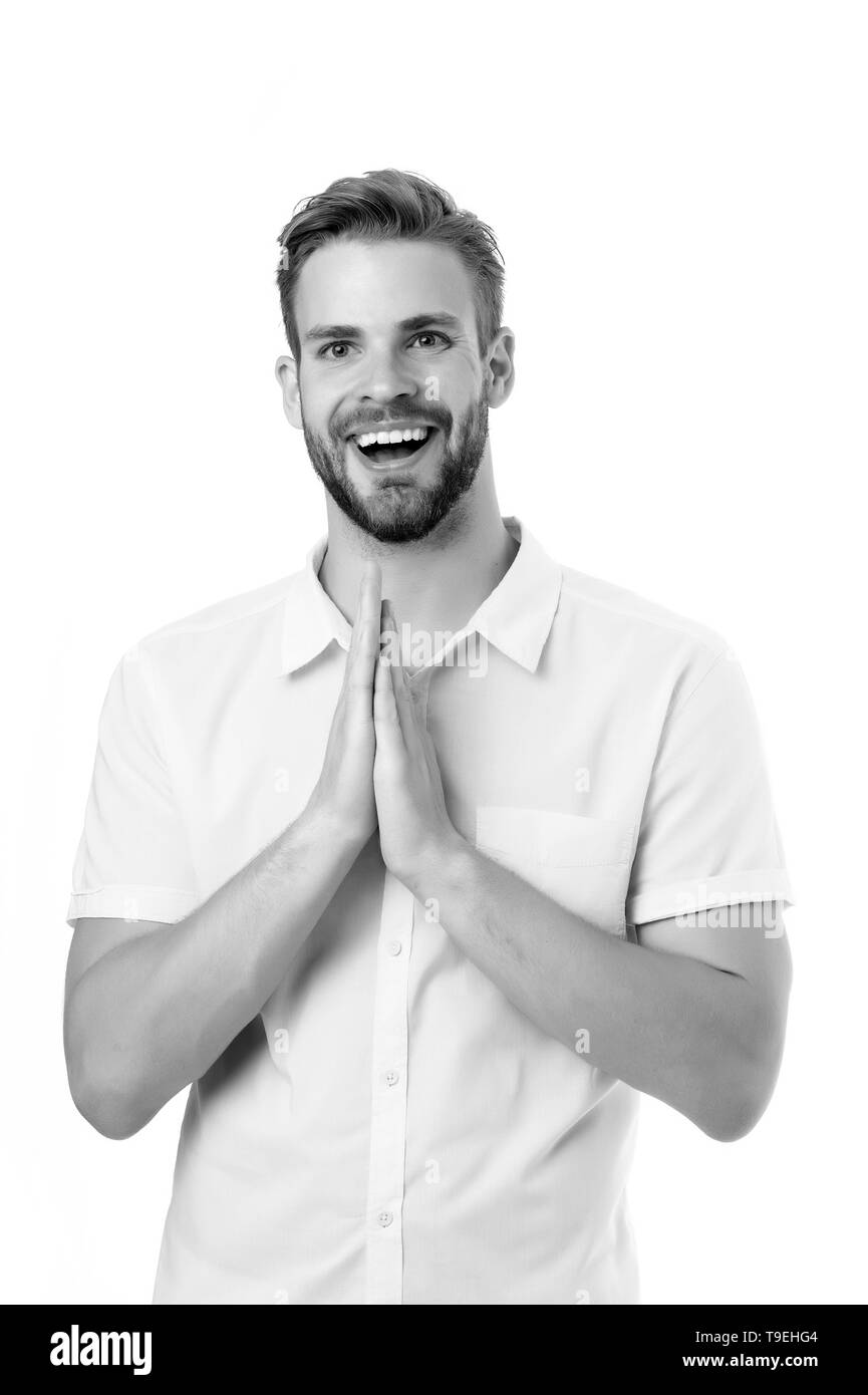 Man Thanks God High Resolution Stock Photography and Images - Alamy