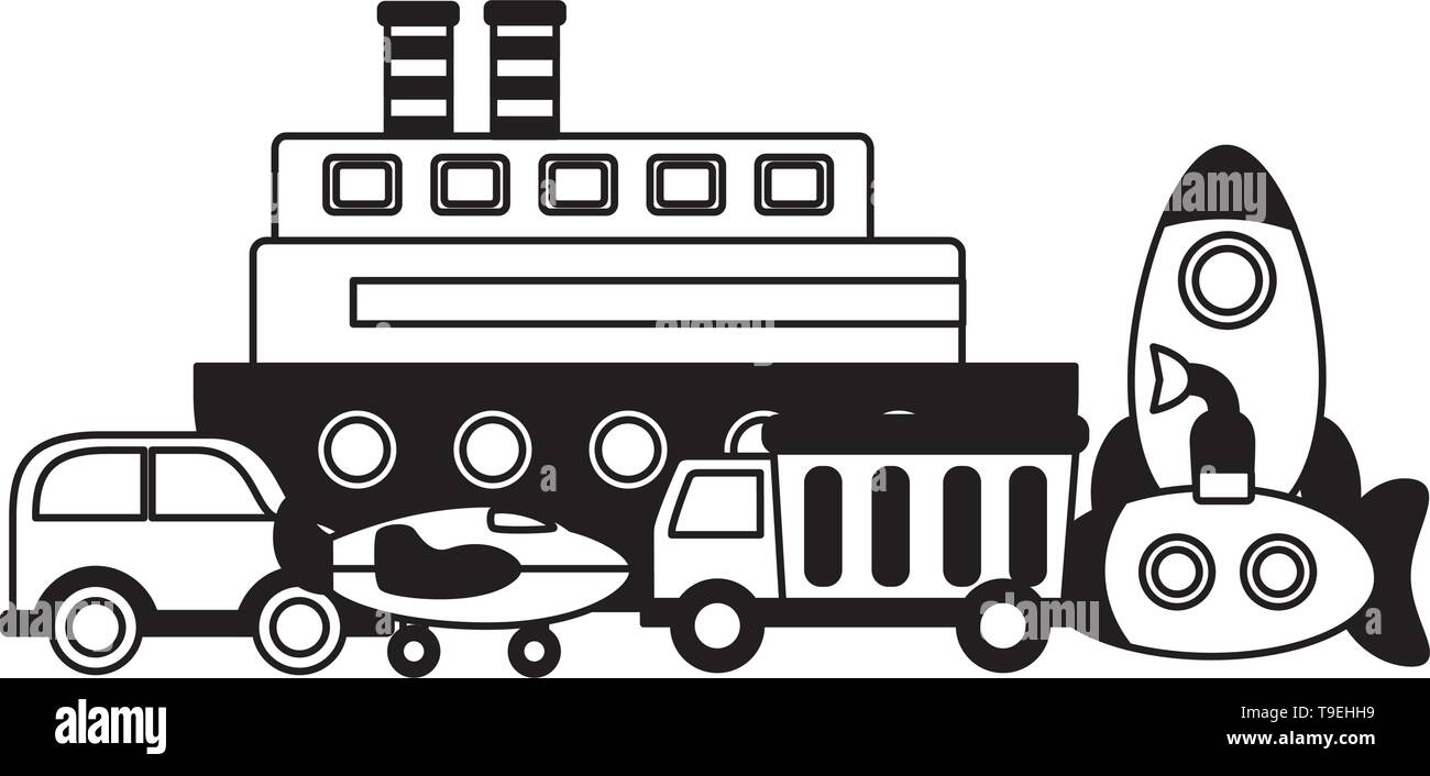 kids toys design Stock Vector Image & Art - Alamy