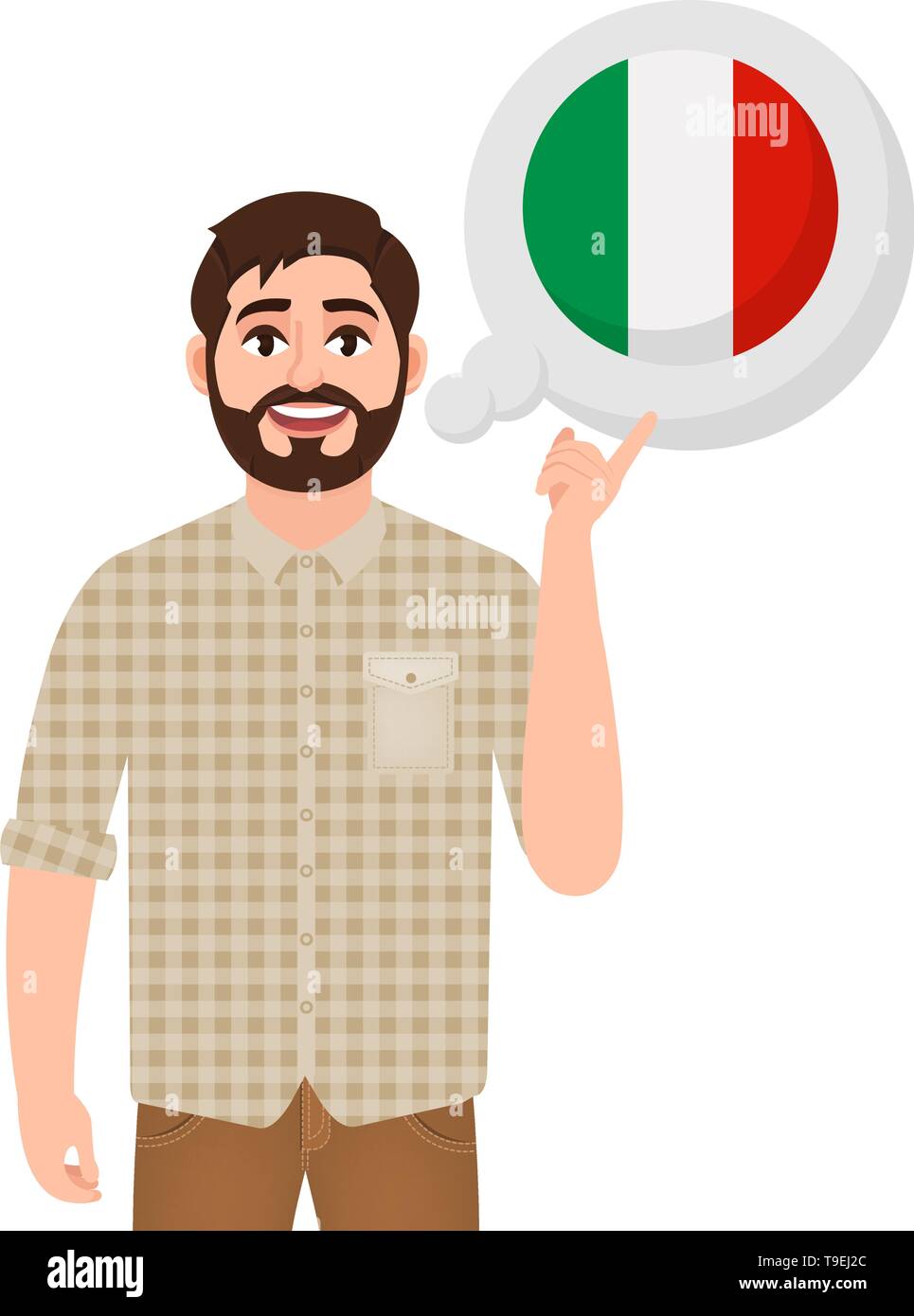 Italian hand gesture Stock Vector Images - Alamy