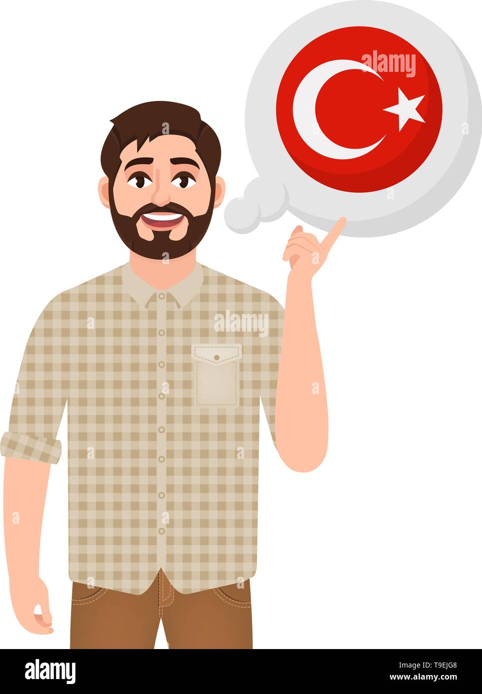 Man dressed as turkey Stock Vector Images - Alamy