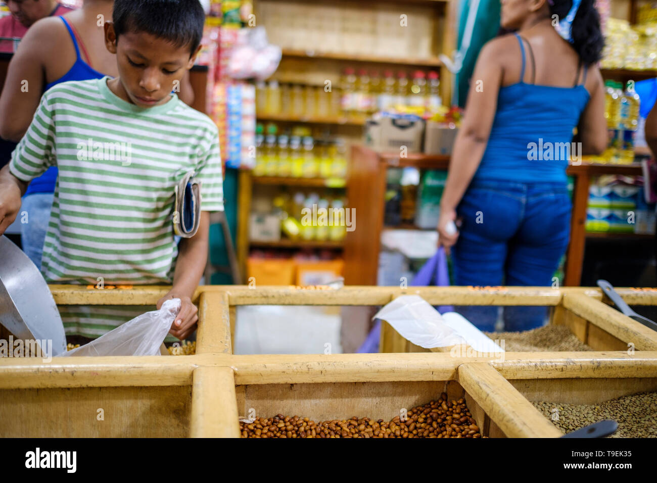 Boy in iquitos peru hi-res stock photography and images - Alamy