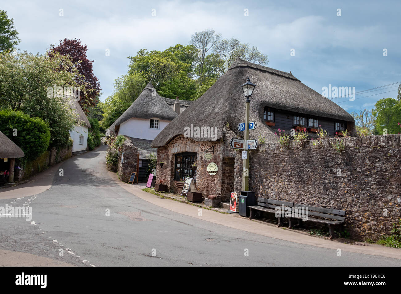 Cockington Village ,Cockington Court and Craft Centre.Torquay.Devon ...