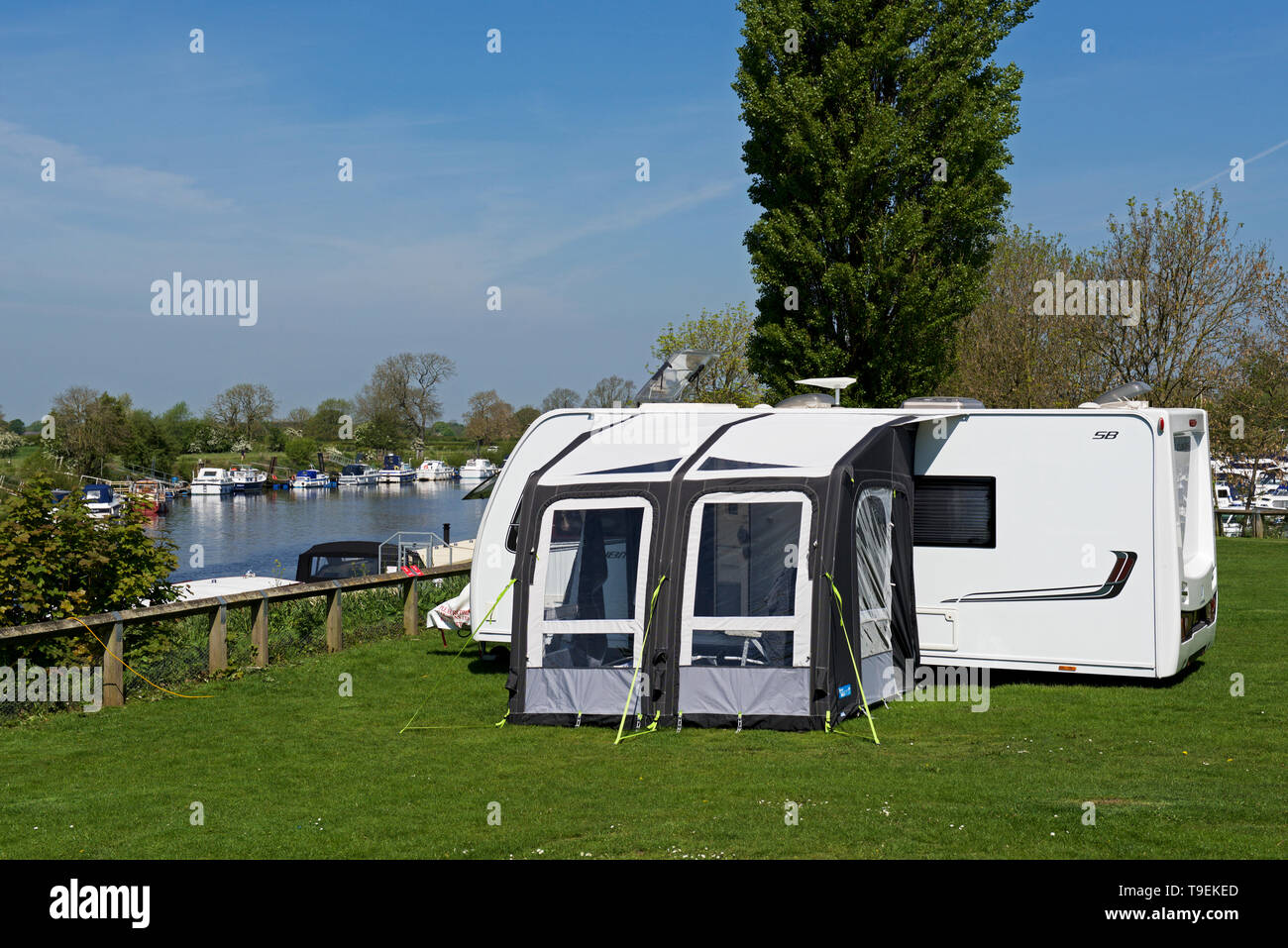 The River Ouse at Naburn, near York, North Yorkshire, England UK Stock ...