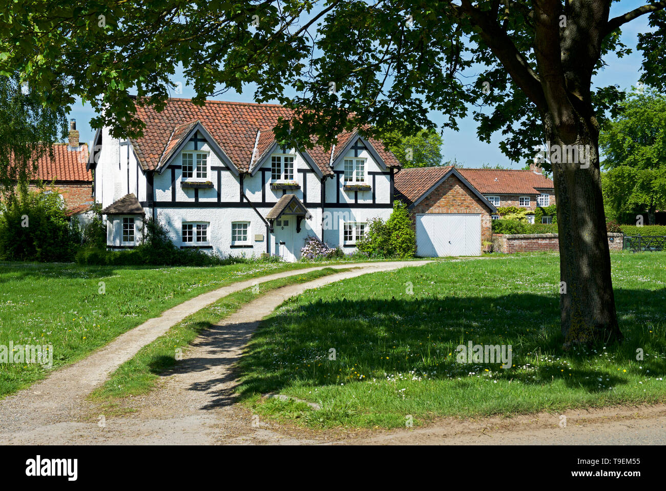 The village of Askham Richard, North Yorkshire, England UK Stock Photo ...